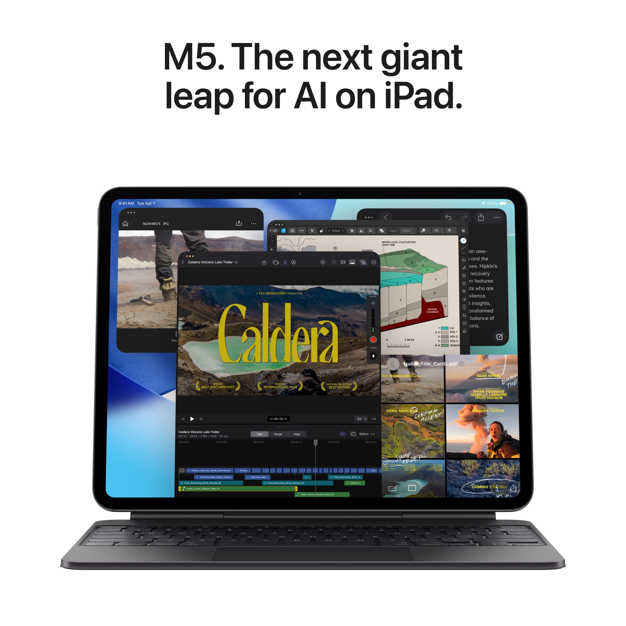 13-inch iPad Pro Wi‑Fi 256GB with standard glass - Space Black - iStore ...